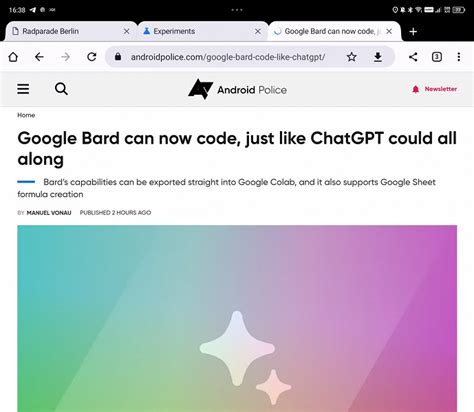 Google Chrome Has A New Chic Interface On Tablets And Foldable Devices