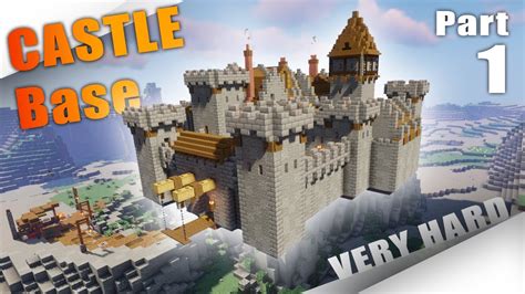 How To Build A Survival Stone Castle Base For 5 Players Part 1