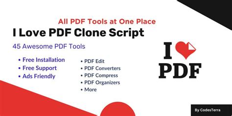 Pdf Bull All In One Pdf Tools Php Script By Codesterra Codemarket