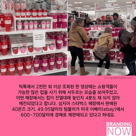 모방 욕망과 주입된 가치 Stanley 스탠리 텀블러 마케팅 스톤브랜드컨설팅