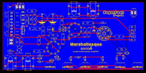 Marshall 2203 Amplifier Easyeda Open Source Hardware Lab