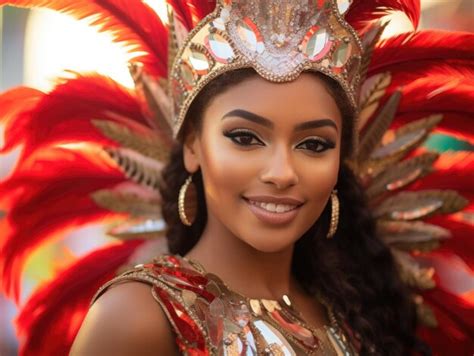 Linda Gostosa De 21 Anos Em Fantasia Elaborada Na Banda De Carnaval Do