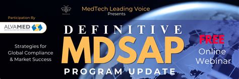 Definitive Mdsap Program Update Webinar Alvamed