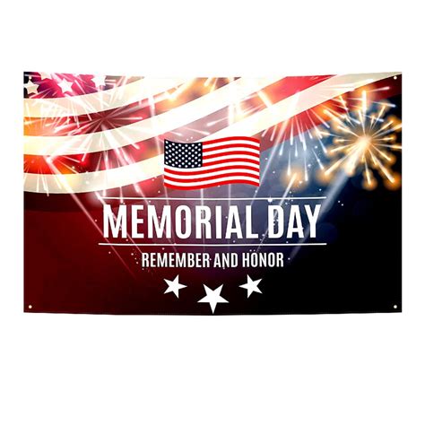 Cevemin Premium 4th Of July Decorations High Quality Washable Patriotic Backdrop For