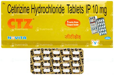 Ctz Tablet 20 Uses Side Effects Price And Substitutes