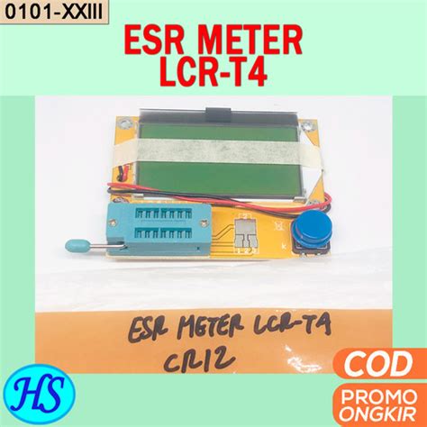 Jual Digital ESR Meter ATMEGA Smart Tester Kota Palu Harapan Sparepart Tokopedia