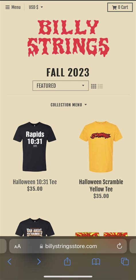 Van Andel Scramble Merch Now In Bs Store R Billystrings