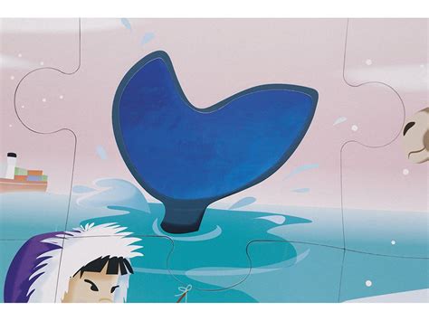 Janod Puzzle Tactile La Vie Sur La Banquise 20 Pcs