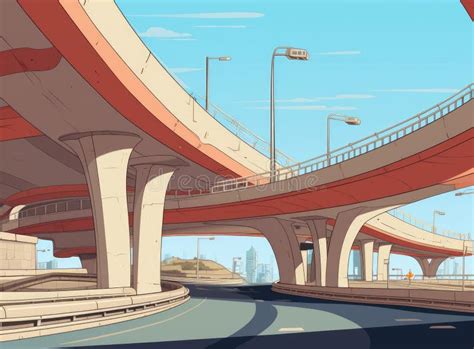 Bridge Of The Future Stock Illustration Illustration Of Business 286247941