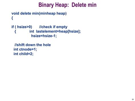 Binary Heap Priority Queueppt