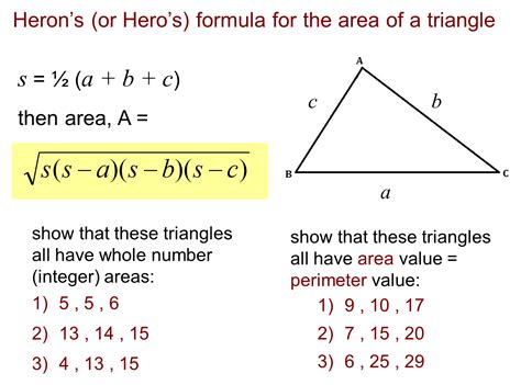 Equation For A Triangle