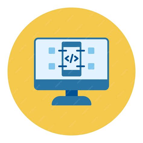 Premium Vector Software Development Flat Illustration