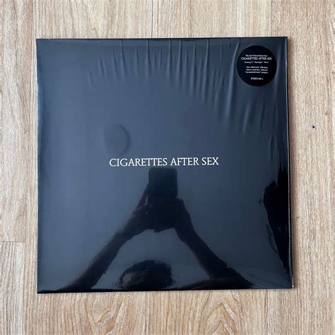 แผ่นเสียง Cigarettes After Sex Cigarettes After Sex แผ่นใหม่ ซีล Shopee Thailand