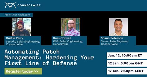 Connectwise On Linkedin Automating Patch Management Hardening Your