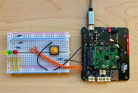 Using Leds And Neopixels To Monitor Notecard Status