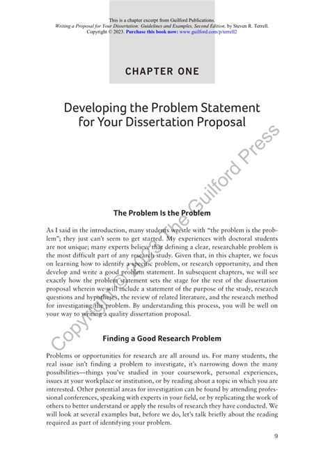 Pdf The Problem Is The Problem Finding A Good Research Problem
