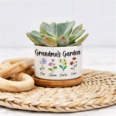 Personalized Garden Planters