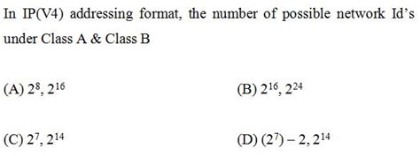 Computer Networks Ipv4 Addressing