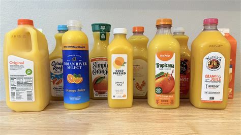 Pure Orange Juice Brands