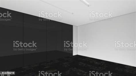 현대 빈 방 3d 렌더링 인테리어 디자인 일러스트 레이 션을 모의 0명에 대한 스톡 사진 및 기타 이미지 0명 3차원 형태
