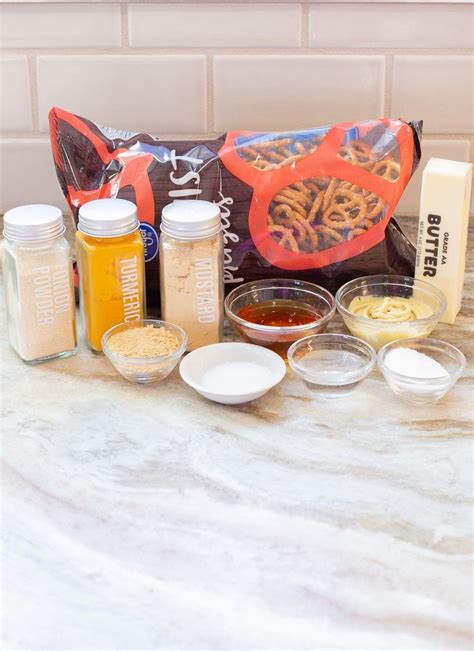 Copycat Gardetto Mustard Pretzels Recipe Gardettos Honey Mustard