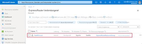 Azure Expressroute Zurücksetzen Des Verbindungspeerings Mithilfe Des Azure Portals Microsoft