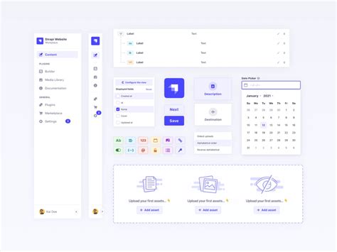 Strapi Components By Kevin Cdnc For Strapi On Dribbble Workplace Bar