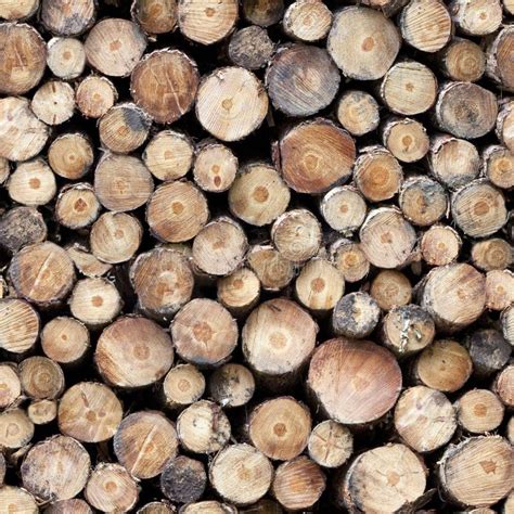 Log Pile Seamless Repeating Background Stock Photo Image Of Pattern