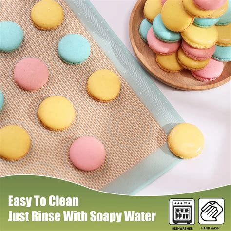 Non Stick Silicone Macaron Baking Mat Perfect For Macarons And More Qeleg®