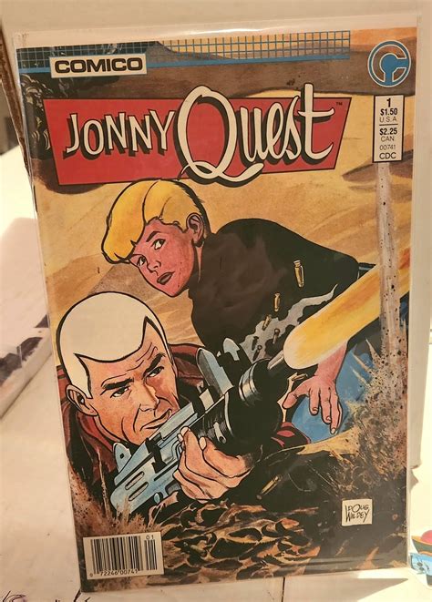 Jonny Quest 1 X2 6 Lot 1986 Comico 7 Books Rare Series Rare Keys