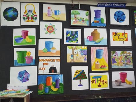 Grade Exam Elementary And Intermediate Student Work Art Exhibition At Grade Exam Elementary And Intermediate Student Work Art Exhibition At