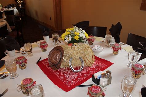 Table Decorations For Western Theme Party At George Jelks Blog