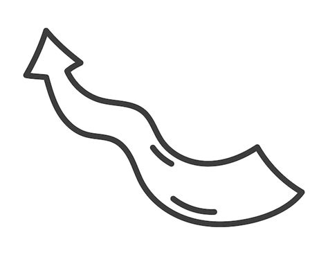 Premium Vector Vector Isolated Doodle Symbol Of Funny Arrow