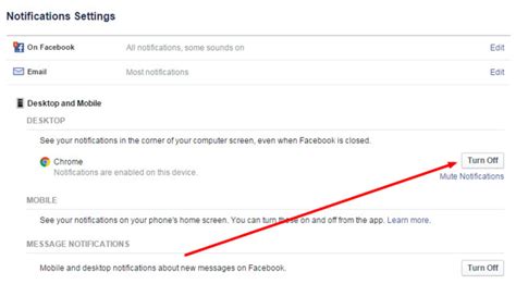 How To Mute Or Stop Facebook Desktop Notification Social Positives
