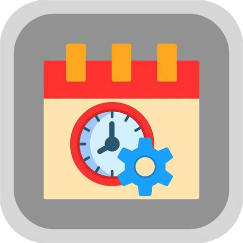 Time Management Vector Icon Design 21343044 Vector Art At Vecteezy