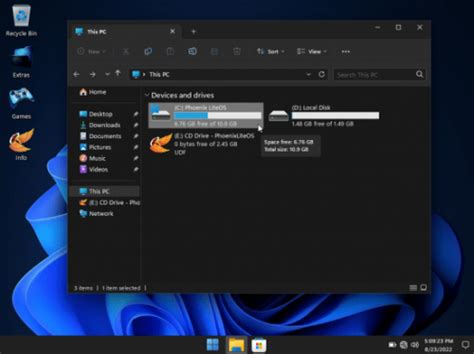 Windows 11 22h2 Build 22621 457 Phoenix Liteos 11 Pro X64 August 2022