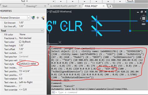 Need Help With Access To Property Override Of Dimension In Lisp