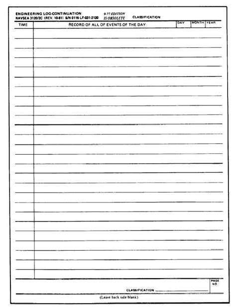 Figure 2 1 The Engineering Log Continued 1407941