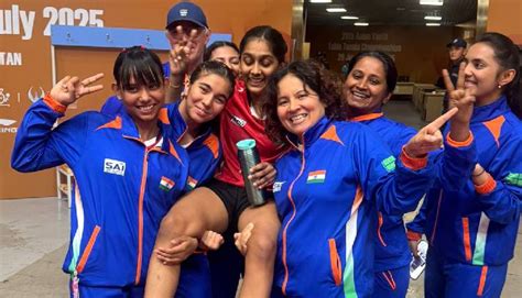 Divyanshi Bhowmick 14 Wins Historic Gold In Asian Youth Tt Championships As India Bags Four