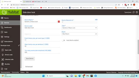 Kwikset 620 🧰 Built In Apps And Drivers Hubitat