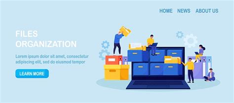 사람들은 아카이브에서 문서를 가져 와서 돋보기를 사용하고 전자 데이터베이스에서 파일을 검색합니다 데이터를 인덱싱하는 사무원 또는