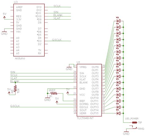 Tlc5940 Multiplexing Clock Leds And Multiplexing Arduino Forum