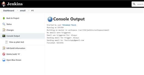 Configuring Email Notification In Jenkins Using Gmail