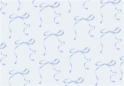 Blue Bow Wallpaper Laptop