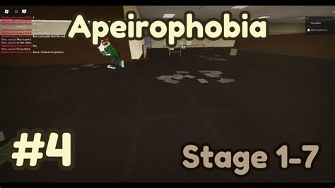 Roblox Apeirophobia Gameplay Part 4 Stage 1 7 With