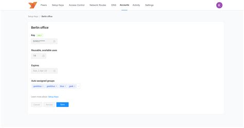 Update Setup Keys Display Mode To Reflect New Figma Layout Issue 187