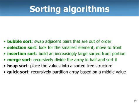Lecture 21: Searching and Sorting - ppt download