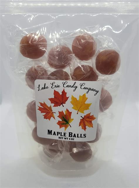 Maple Balls Lake Erie Candy Company