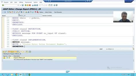 39 Abap Oops Events Event Handler Method Youtube