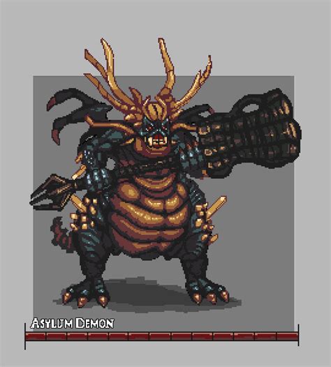 Dark Souls Asylum Demon